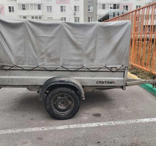 Прицеп легковой 2,2х1,3м с тентом 1м