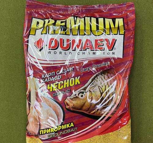 Прикормка Dunaev Premium Чеснок 1 кг