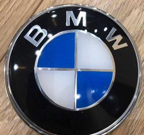 Новый значок BMW в капот 8.2 см