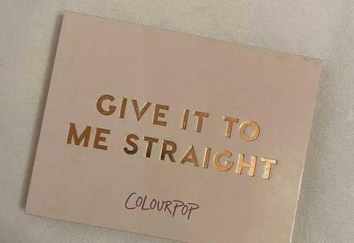 Палетка теней Colourpop give it to me straight