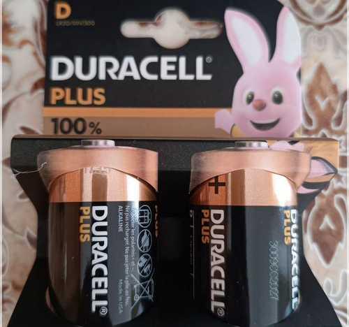 Батарейки Duracell LR20 D