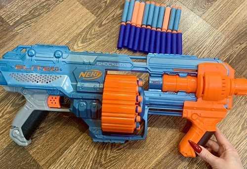 Бластер nerf элит серджфайр автомат пулемет