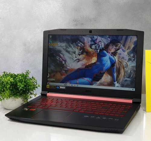 Ноутбук (Acer, Nitro 5 AN515-42-R3UG, AMD, Ryzen 5, 2500U 4 ядра 2.0-3.6GHz, DDR4, 16Gb, SSD M2 NVMe