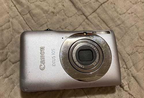 Компактный фотоаппарат canon ixus 105
