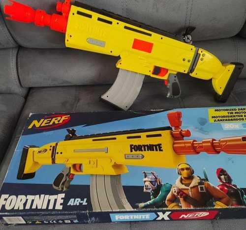 Бластер fortnite nerf AR-L