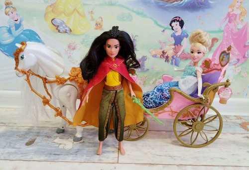 Карета с лошадью+ 2 принцессы Disney