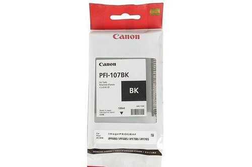 Картридж PFI-107 BK Canon imageprograf iPF670/680
