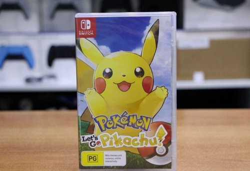 Pokemon: Let's Go, Pikachu (switch, английская вер