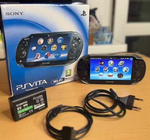 Sony ps vita прошитая + игры