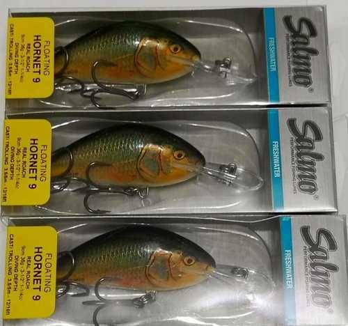 Воблер Salmo Hornet 9 ; цвет Real Roach