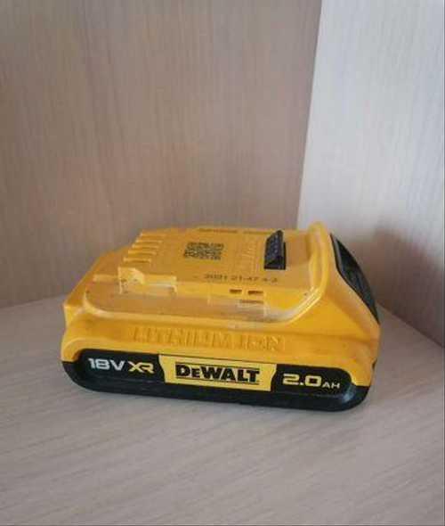 Аккумулятор DeWalt 18v 2ah