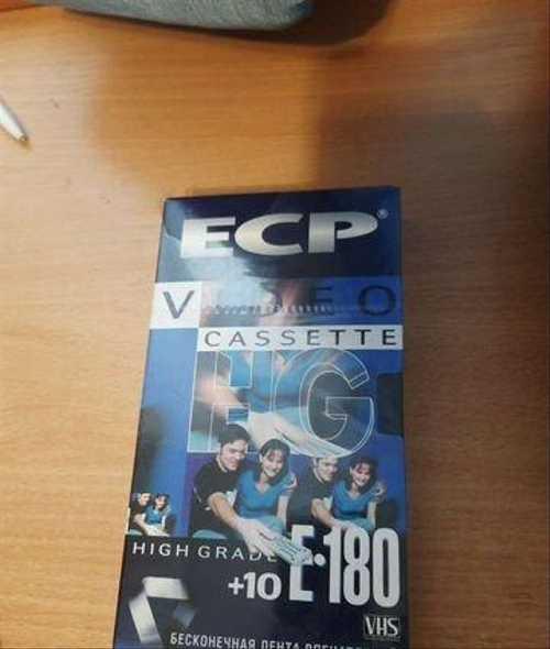 Видеокассета ECP Е-190 VHS