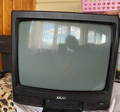 Телевизор старый akai