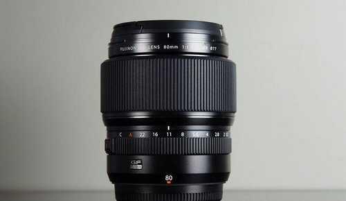 Fujifilm GF 80mm f/1.7 R WR как новый