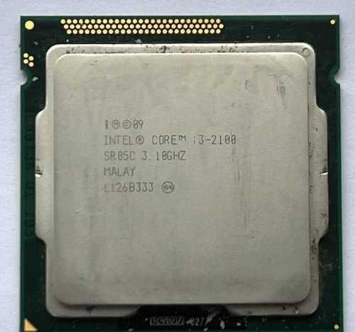 Процессор Intel core i3 2100