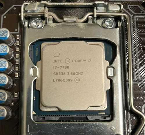 Процессор intel core i7 7700