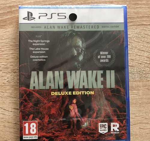 Alan wake 2 deluxe edition ps5(в наличие )