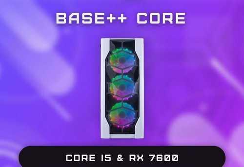 «Upper-base core» пкintel Core i5-14400F/RX 7600/1