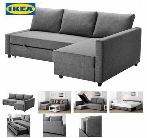 Угловой диван IKEA фрихетэн Б/У