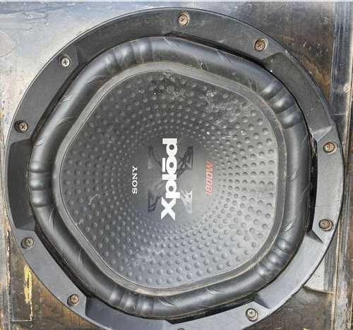 Сабвуфер sony xplod 1800w