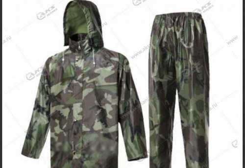Дождевик костюм С пвх покрытием камуфляж(3XL,5XL)