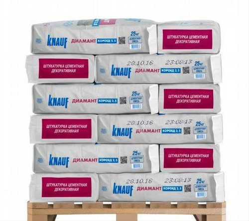 Knauf diamant короед 2.5, 25кг