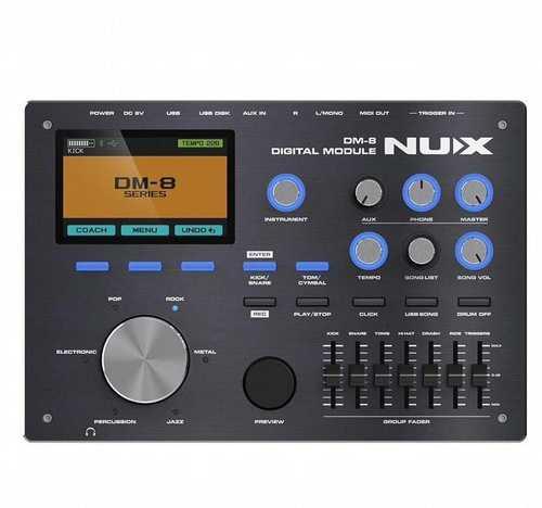 Nux DM-8   Ковер Цифровая ударная установка (2 коробки)