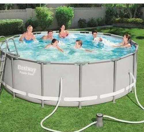 Каркасный бассейн Best way 4,27м*1,22м