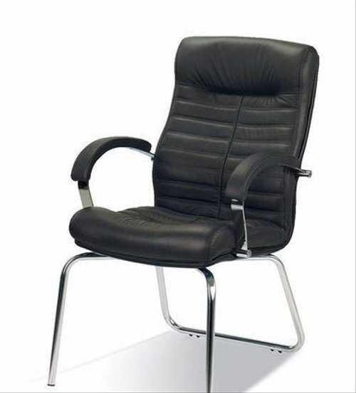 Кресло Orion Steel CFA LB Chrome (натуральная кожа
