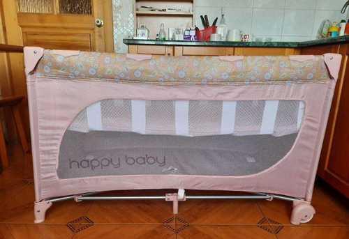 Манеж-кровать Happy Baby