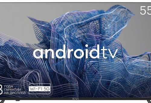 Телевизор kivi 55U740NB 4K Ultra HD черный Android