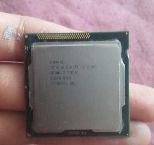 Процессор intel core i5 2500s