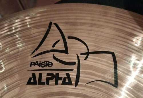 Есть в продаже.Paiste хай-хэт 14" Paiste "Alfa"