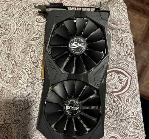 Видеокарта rx570 4gb asus rog strix