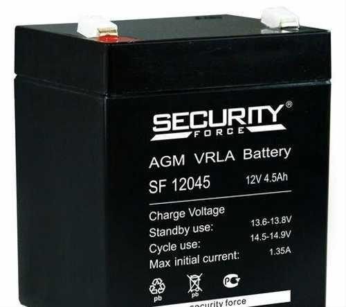 Батарея аккумуляторная 12V/4,5Ah Security Force SF