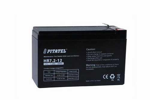 Аккумулятор DTM 1207, GP 1272, HR7.2-12 (7200mah)