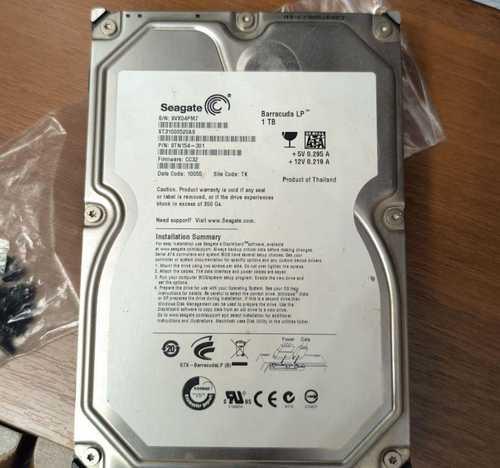 Жесткий диск 1 тб seagate