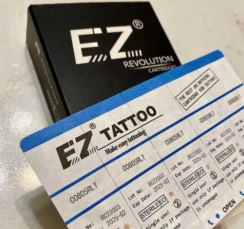 Тату-картриджи EZ Revolution C0805RLT 11 шт
