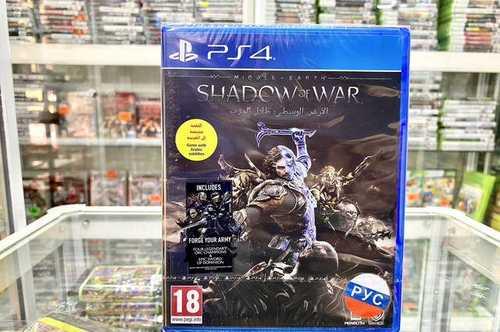 Middle Earth Shadow of War для Ps 4 Новый