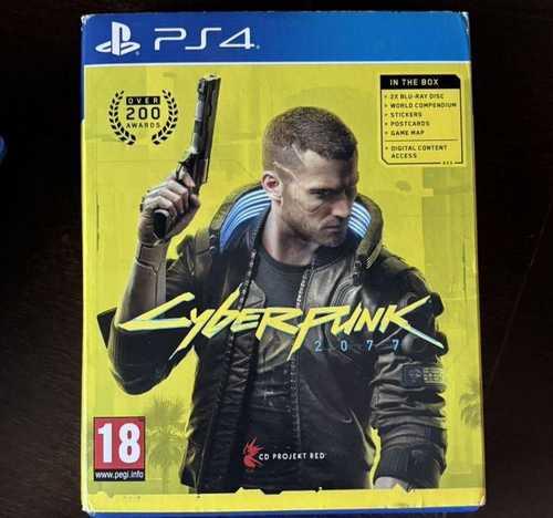 Cyberpunk 2077 ps4 steelbook