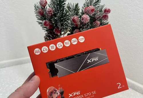 Внутренний SSD-диск adata XPG S70SE 2 тб PCIe 4.0