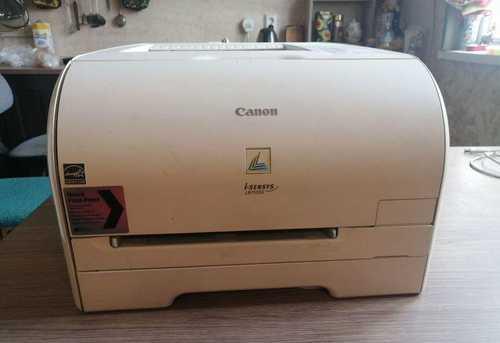 Цветной лазерный принтер Canon LBP-5050