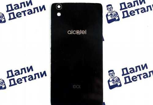 Задняя крышка для Alcatel Idol 4 Чёрный (Б.У.)