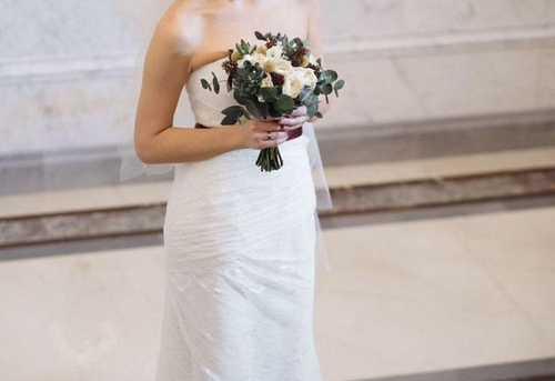 Свадебное платье Vera Wang оригинал 42 размер