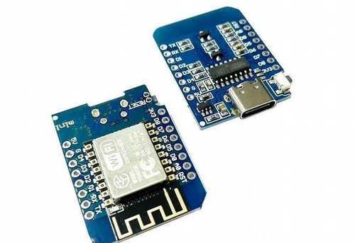 Модуль Wemos D1 mini Type C (esp8266) лот 4 шт