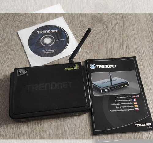 Wifi роутер Trendnet