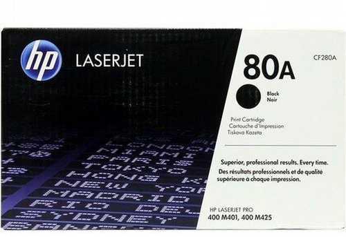 Картридж HP CF280A (№80A) для LaserJet Pro 400 M40