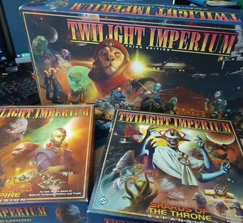 Настольная игра Twilight Imperium + 2 доп-я англ