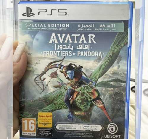 Avatar frontiers of pandora ps5 диск