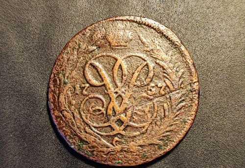 1 копейка 1757